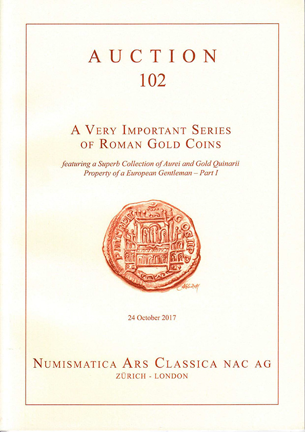 Auction 102 - Numismatica Ars Classica NAC AG