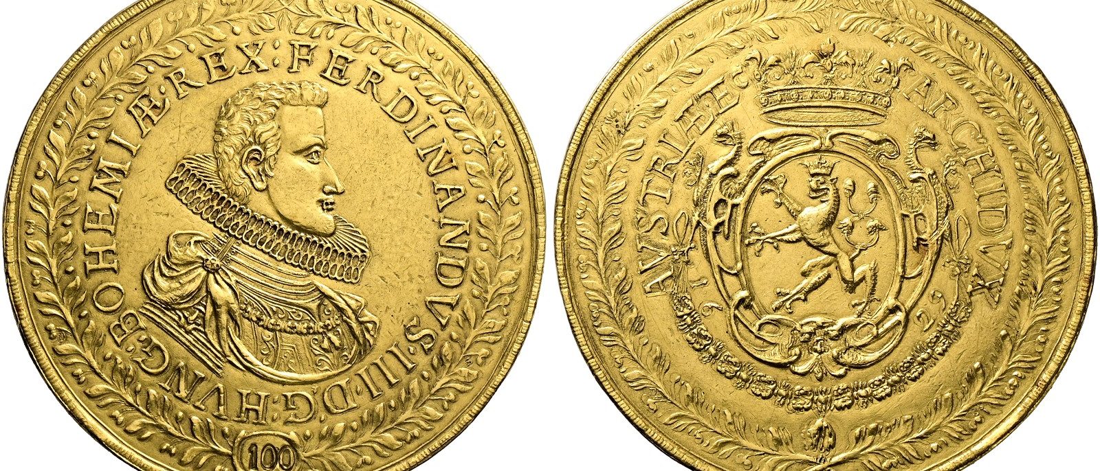 Lot 1008 - Ferdinand III, king of Hungary 1625, king of Bohemia 1627 ...